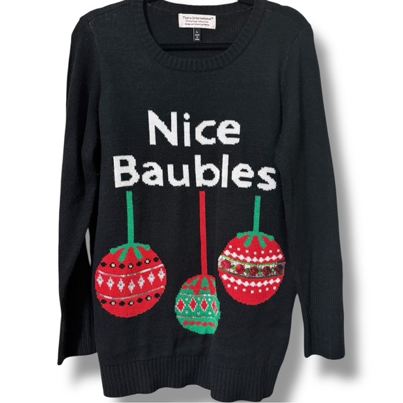 Tiara International | Sweaters | Vintage Tiara International Christmas ...